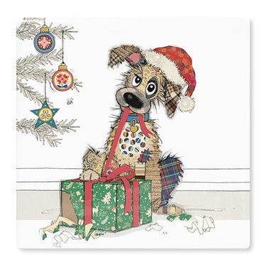 Christmas Bug Art Coaster - Gonk, Mutt/Dog, Robin, Rudolph – Donna's ...
