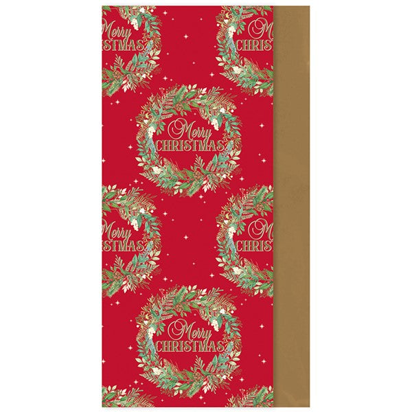 Christmas Wreath Sheet Tissue Paper – Donna's Gift Emporium